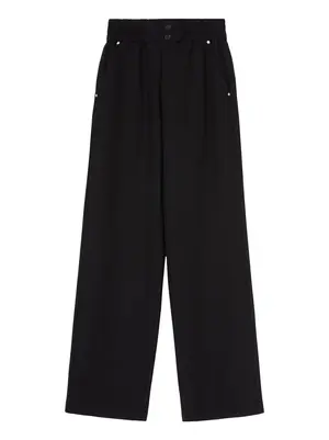 Pinko Semaforo Straight-leg Trousers - Black