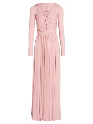 Giambattista Valli Twist-front Maxi Dress - Pink