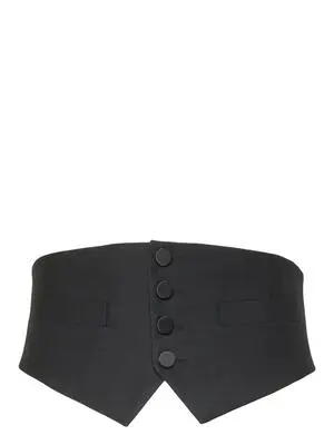 Dsquared2 Button-front Cummerbund - Black