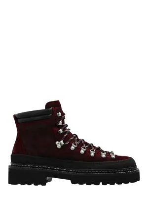 Dsquared2 DSQUARED2 Lace-Up Ankle Boots Red