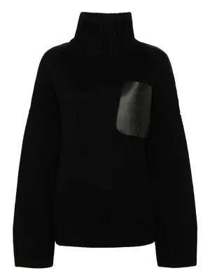JW Anderson High-neck Sweater - Black