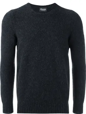 DRUMOHR Wool Sweater - Black