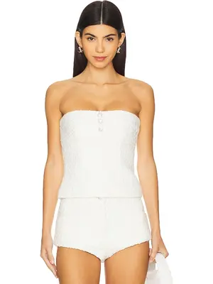 LOVERS AND FRIENDS Josephine Top - White