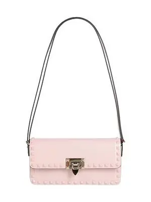 Valentino Garavani Leather Shoulder Bag - Pink