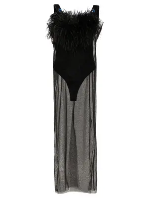 LOULOU Crystal-embellished Maxi Dress - Black