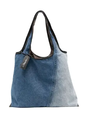 3.1 Phillip Lim Market Denim Tote Bag - Blue