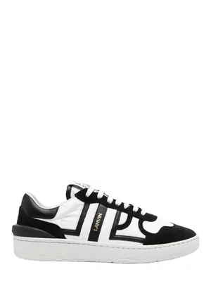 LANVIN Clay Panelled Sneakers - Black