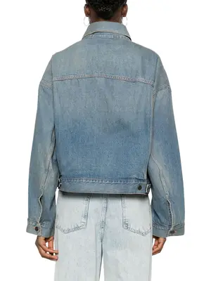 HAIKURE Washed Denim Jacket - Blue