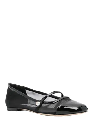 JIMMY CHOO Elisa Ballet Flats - Black