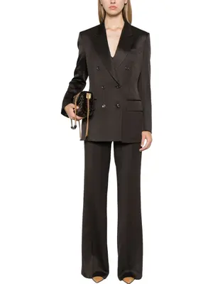 TOM FORD Double-breasted Blazer - Brown