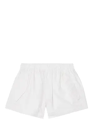 Wardrobe.NYC Beach Cotton-blend Shell Shorts - White