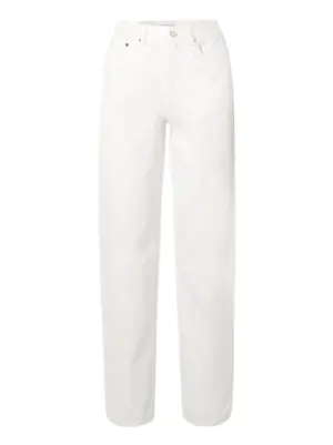 Loulou De Saison Samur High-rise Straight-leg Jeans - Ivory