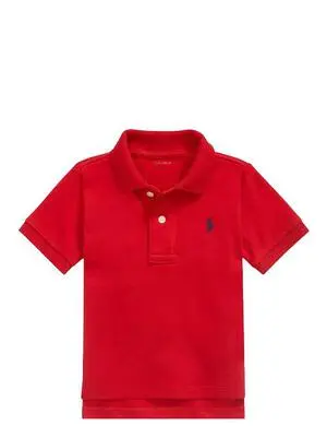 Ralph Lauren Cotton Polo - Ralph Lauren Red
