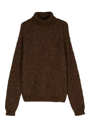 RAMAEL Puno Sweater - Brown