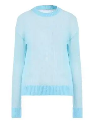 Peserico Baby Alpaca Wool Sweater - Blue