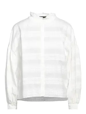 Maje Cotton Jacquard Shirt - White