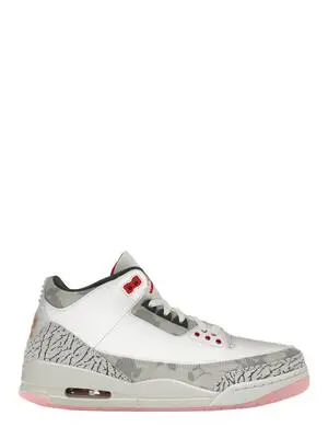 JORDAN Jordan 3 Retro Wings Off Sneakers White/fire Red/off White