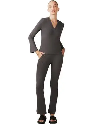 LOSANO Grace Top - Charcoal
