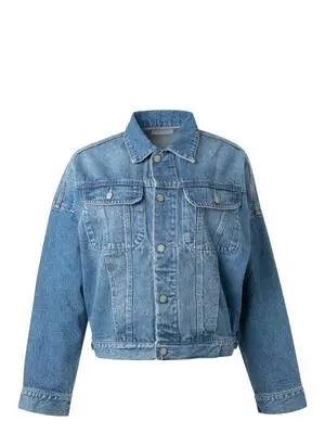Boyish The Ryder Retro Oversized Denim Jacket - Risky Business