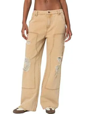 EDIKTED EDIKTED Alibi Distressed Carpenter Jeans