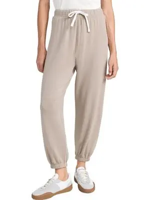 Splits59 Andie Oversized Fleece Sweatpants - Latte