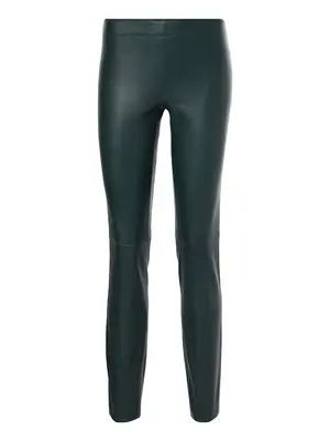 Stouls Jacky Leather Slim Pants - Black