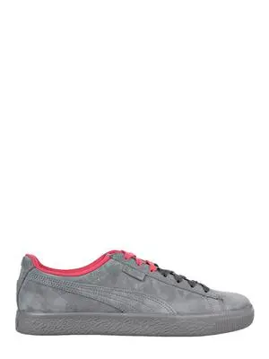 PUMA Clyde Staple Pigeon Sneakers - Grey/pink