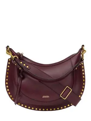 Isabel Marant Naoko Shoulder Bag Burgundy
