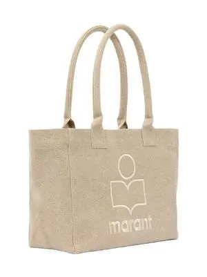 Isabel Marant Yenky Zipped Tote Beige