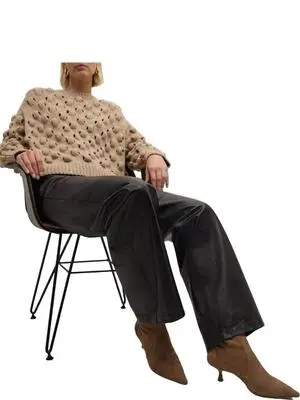 LAFAYETTE 148 NEW YORK Lafayette 148 New York Sullivan Nappa Leather Pants