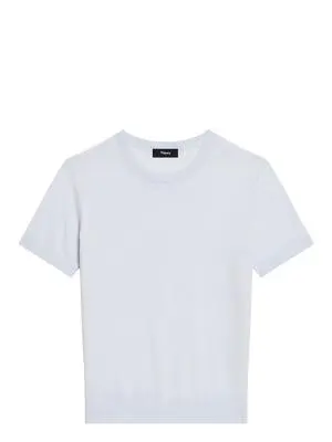 Theory Theory Regal Merino Wool T-Shirt Mist