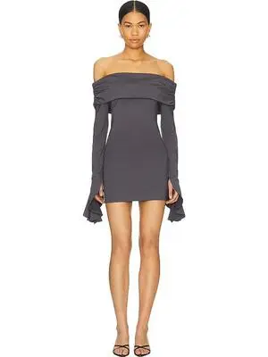 Superdown Yuka Mini Dress - Slate