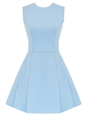 House Of Cb Ingrid Mini Dress - Tuscan Blue