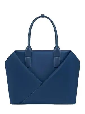 LUX AND NYX Origami Work Tote 15-inch Laptop Bag - Navy