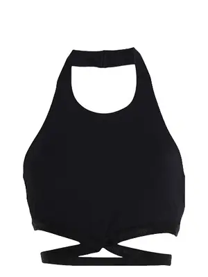 Palm Angels Crop Top - Black