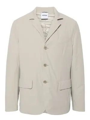 Aspesi Padded Blazer - Neutrals