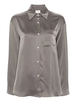 ALYSI Alysi Silk Satin Shirt