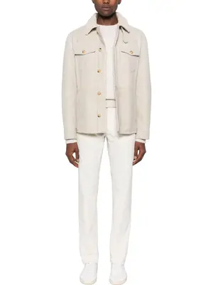 Brioni Meribel Trousers - Neutrals