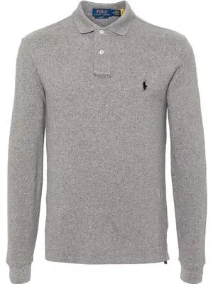 Polo Ralph Lauren Polo-pony-motif Polo Shirt Grey