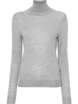 Saint Laurent Wool Sweater - Grey