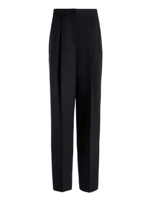 Bally Wool-blend Wide-leg Trousers - Blue
