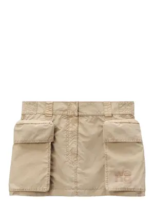 Alexander Wang Cargo Mini Skirt - Neutrals