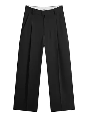 Isabel Marant Romina Pleated Trousers - Black