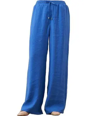 MIZALLE Mizalle Wide Leg Pants Blue