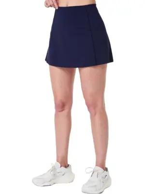 Spanx High-Rise Core Luxe Skort Lapis Blue