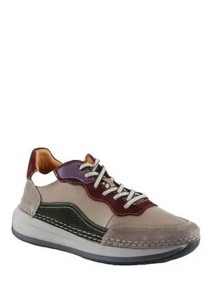 SPRING STEP SHOES Spring Step Booker Color Blocked Sneakers Grey Multi