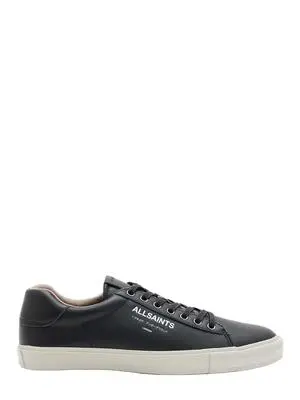 ALLSAINTS Underground Leather Sneakers - Black