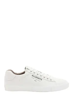ALLSAINTS Underground Leather Sneakers - White