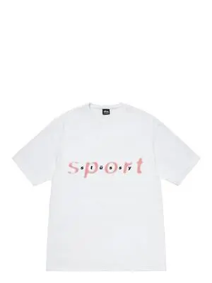 StÜssy Dot Sport T-shirt - White