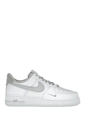 Nike Air Force 1 Low '07 Reflective Swoosh - White/light Iron Ore/reflect Silver